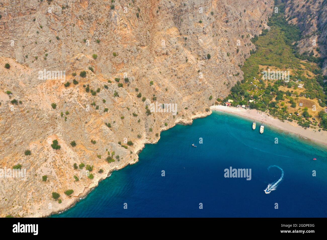 Butterfly valley in fethiye, turkey Stock Photo - Alamy