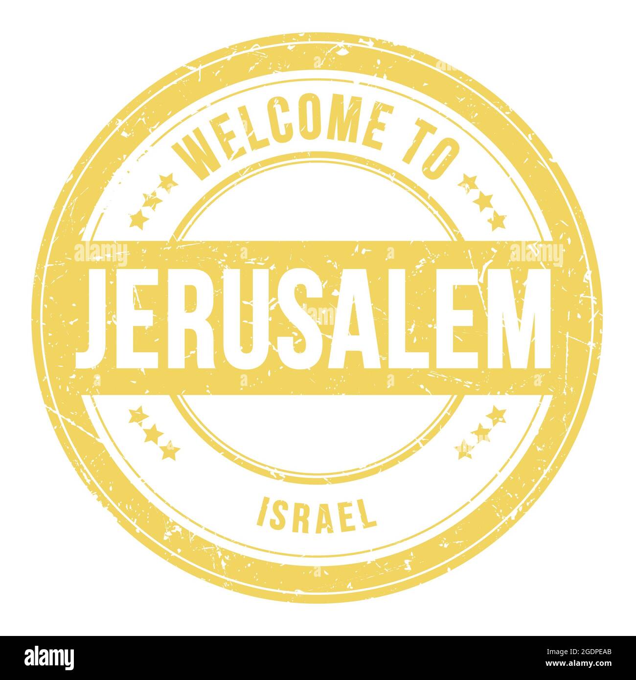 Welcome to jerusalem sign hi-res stock photography and images - Alamy