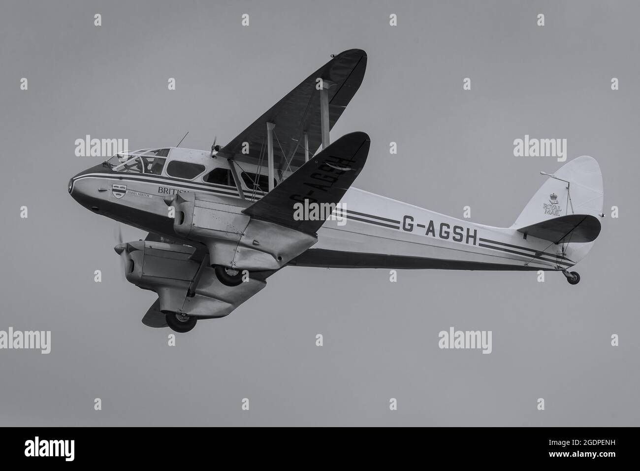 British European Airways de Havilland DH89A Dragon Rapide ‘G-AGSH ...