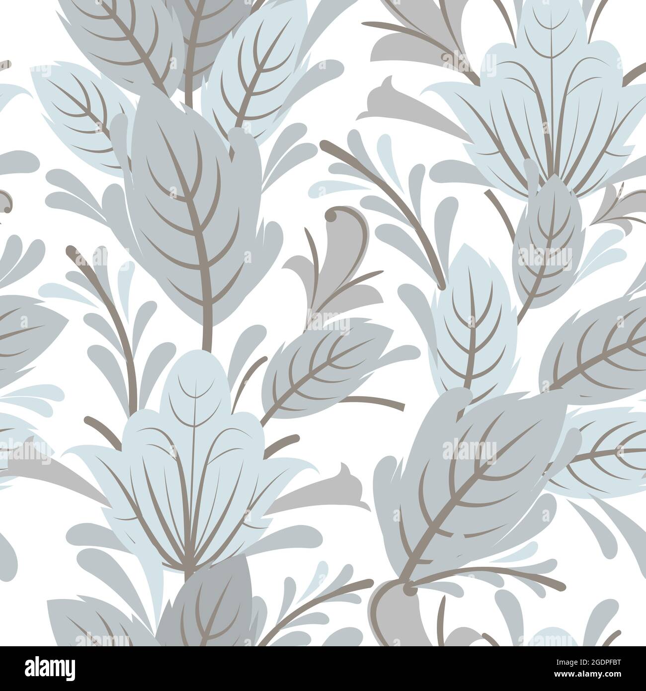 Silver floral wallpaper hi-res stock photography and images - Alamy