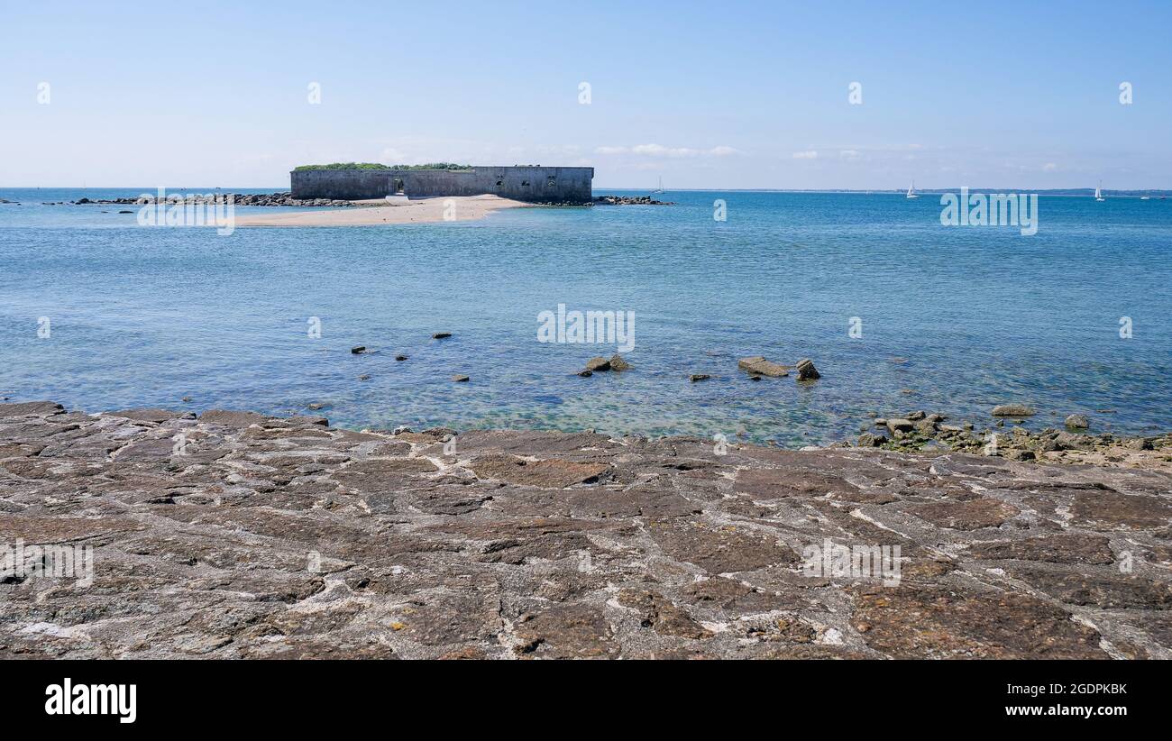 Tatihou fortress, Ttihou Island, Manche department, Cotentin, Normandy ...