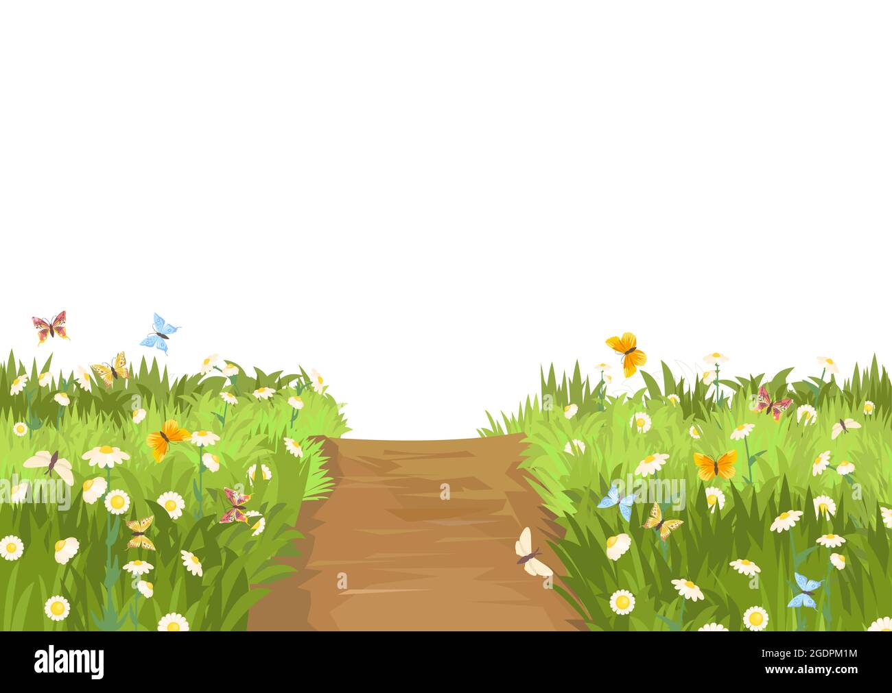 Road With Grass Clip Art Curved Road Green Grass: Over 1,201