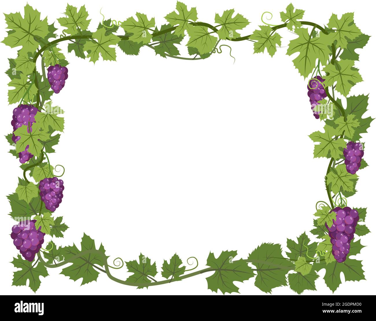 Wild grape vine climbing Stock Vector Images - Alamy