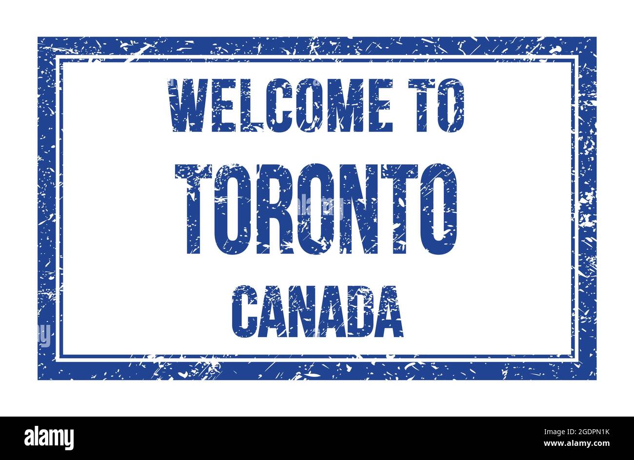 Welcome toronto sign Cut Out Stock Images & Pictures - Alamy