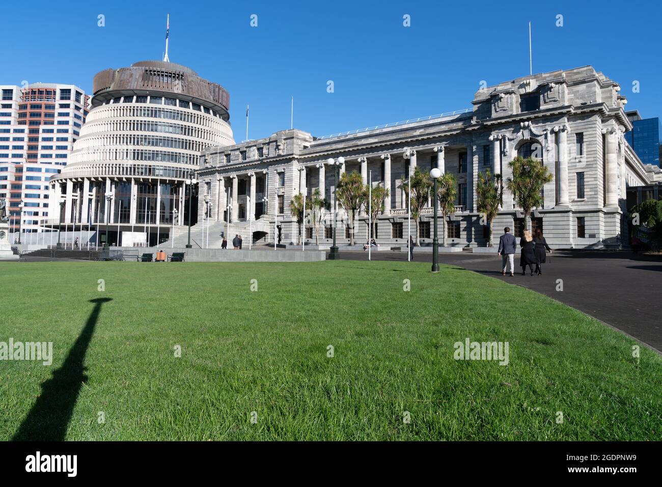 New zealands parliament buildings hi-res stock photography and images ...