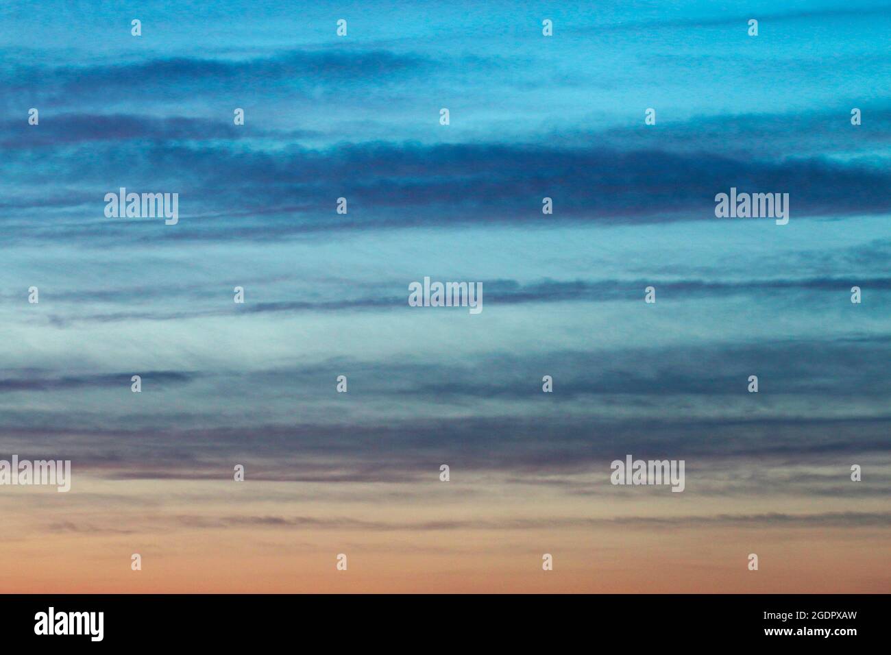 Abstract background with watercolor blue and peach stripes. Graphic ...
