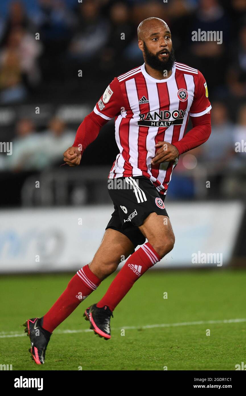 David McGoldrick #17 of Sheffield United in action during the game ...