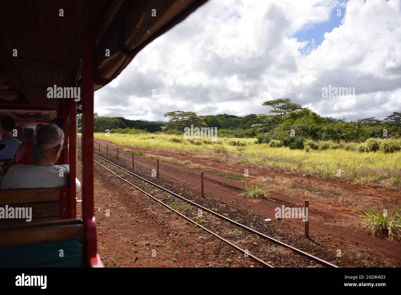Oahu HI U.S.A. 6/3&6/2021. Dole Plantation. Gardens. Pineapple Express ...