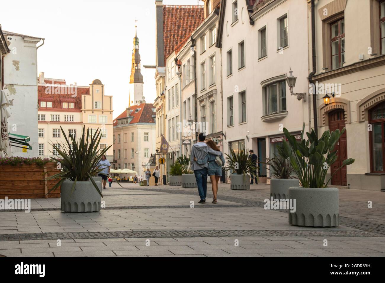 Tallinn street life hi-res stock photography and images - Alamy