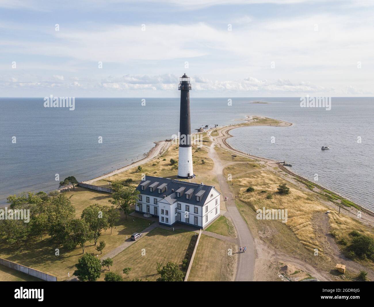 A lighthouse in Estonian coast (Saaremaa island Stock Photo - Alamy