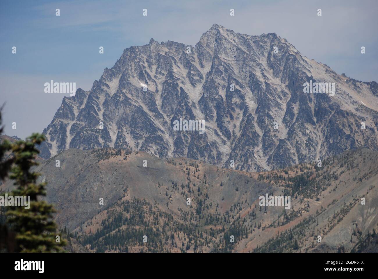 Mt. Stuart in the Eastern Cascades Stock Photo - Alamy