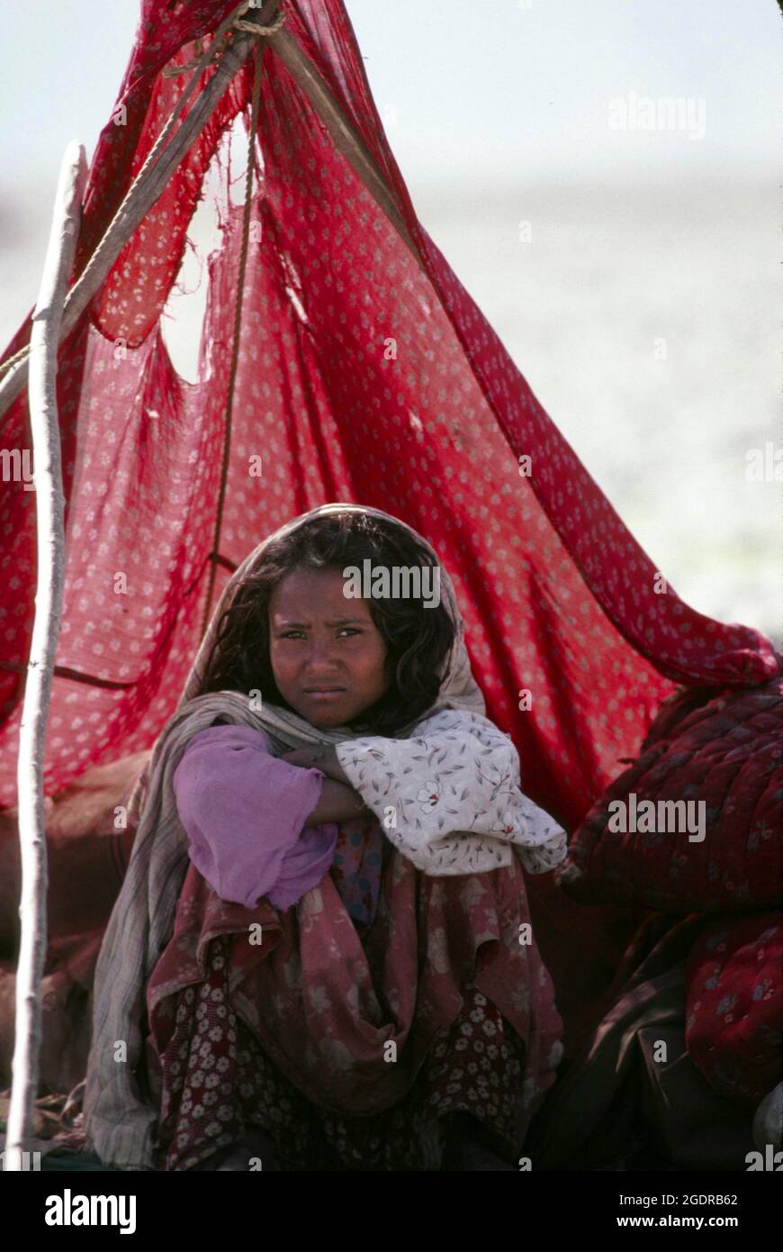 Circa 1980's, Afghanistan: Refugees in camps along the Pakistan ...