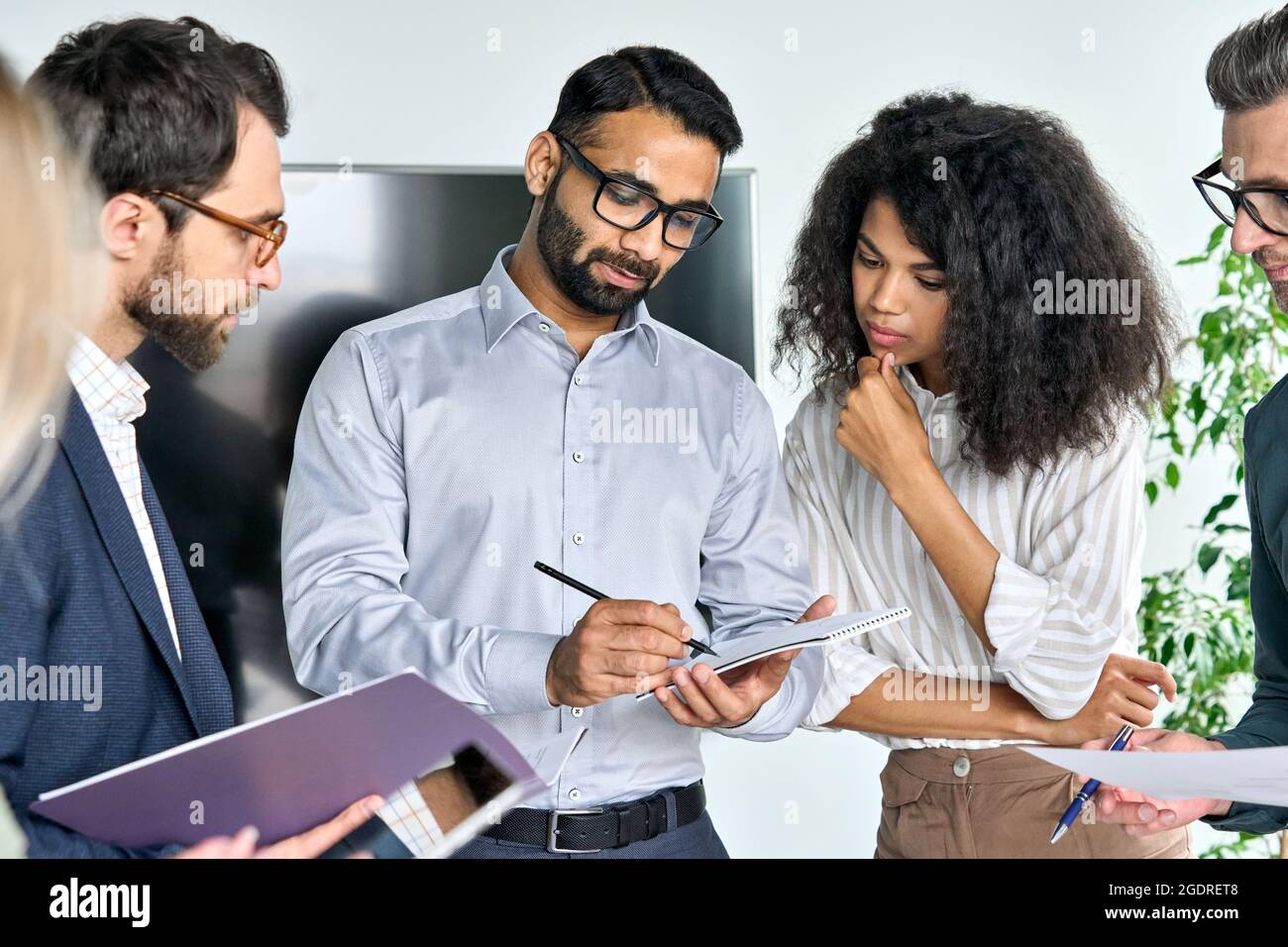 Diverse training partners in hi-res stock photography and images - Alamy