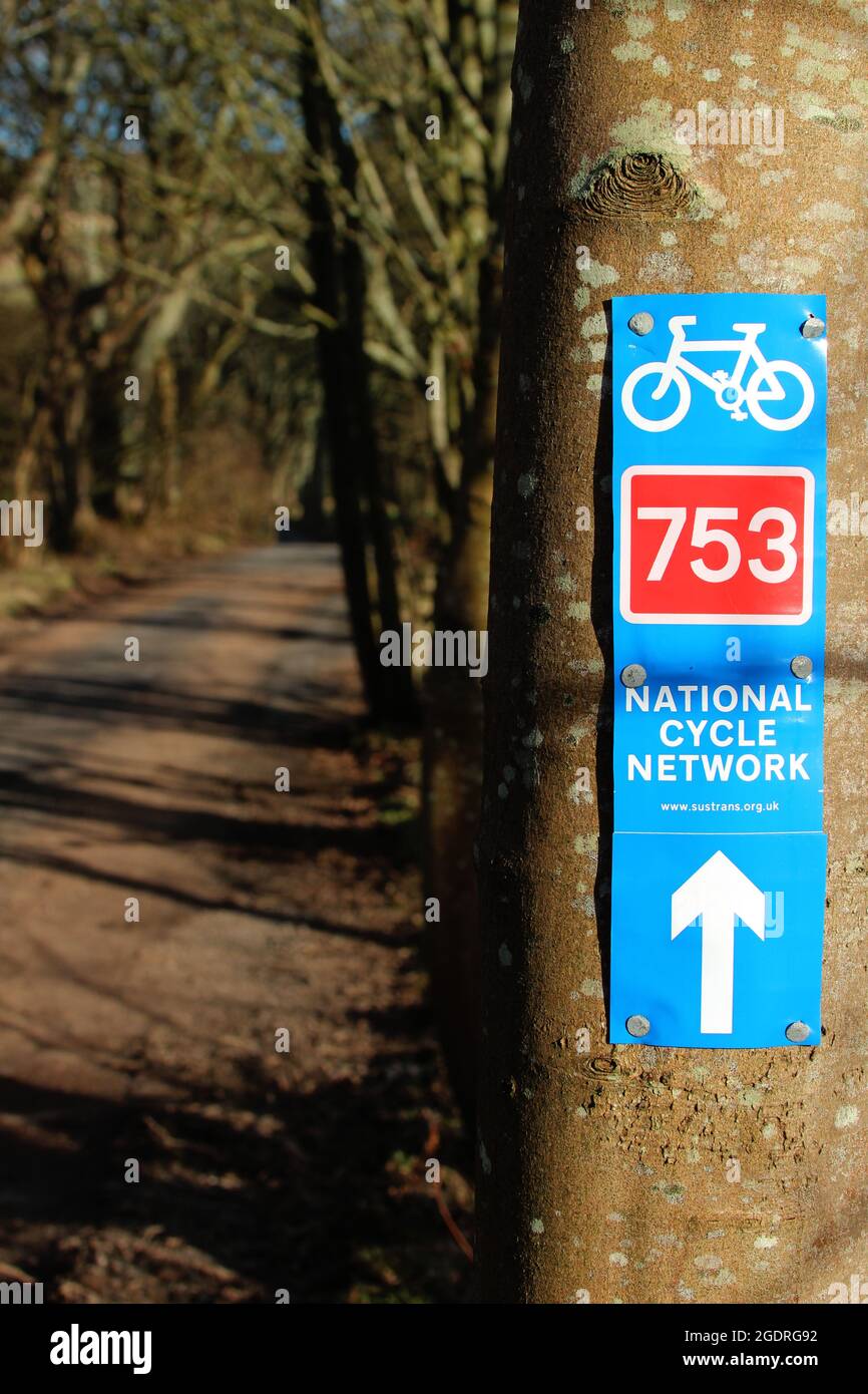 National cycle network 753 hi-res stock photography and images - Alamy