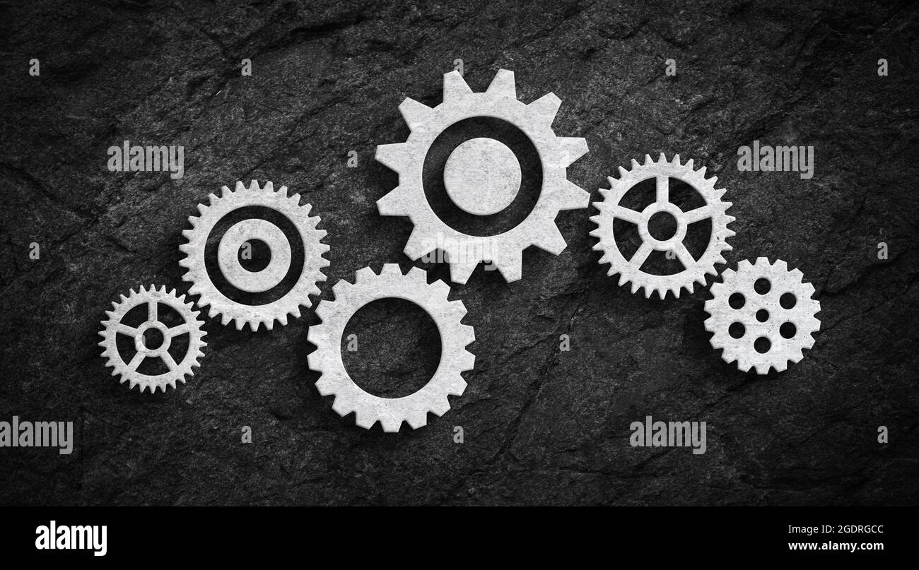 Dark Gears Background