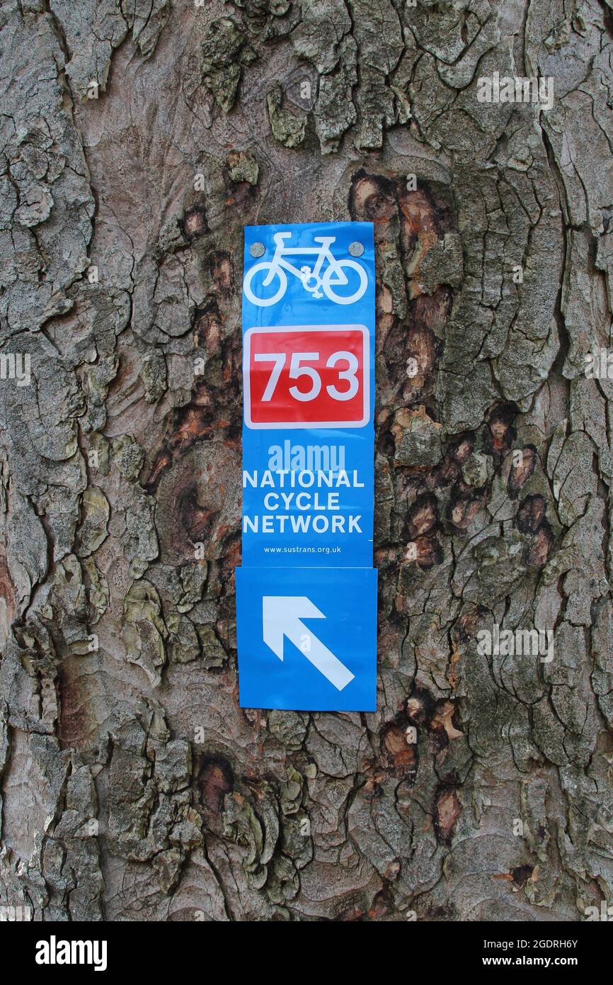 National cycle network 753 hi-res stock photography and images - Alamy