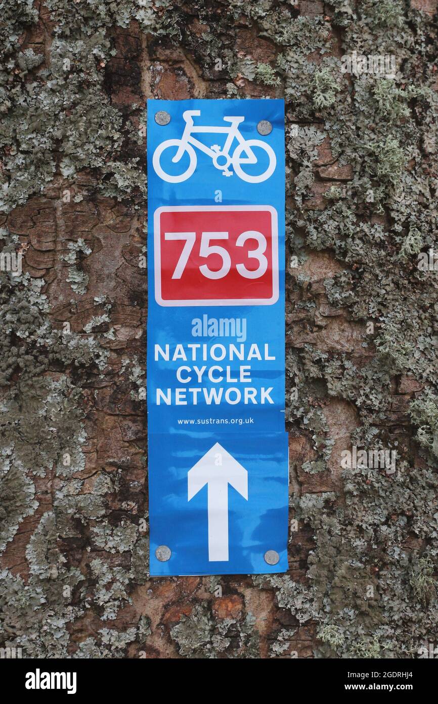 National cycle network 753 hi-res stock photography and images - Alamy