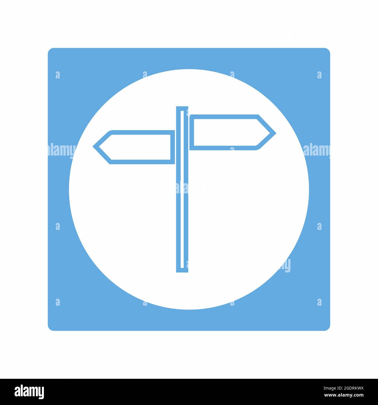 Vector Graphic of - Directions - White Moon Style - simple illustration ...