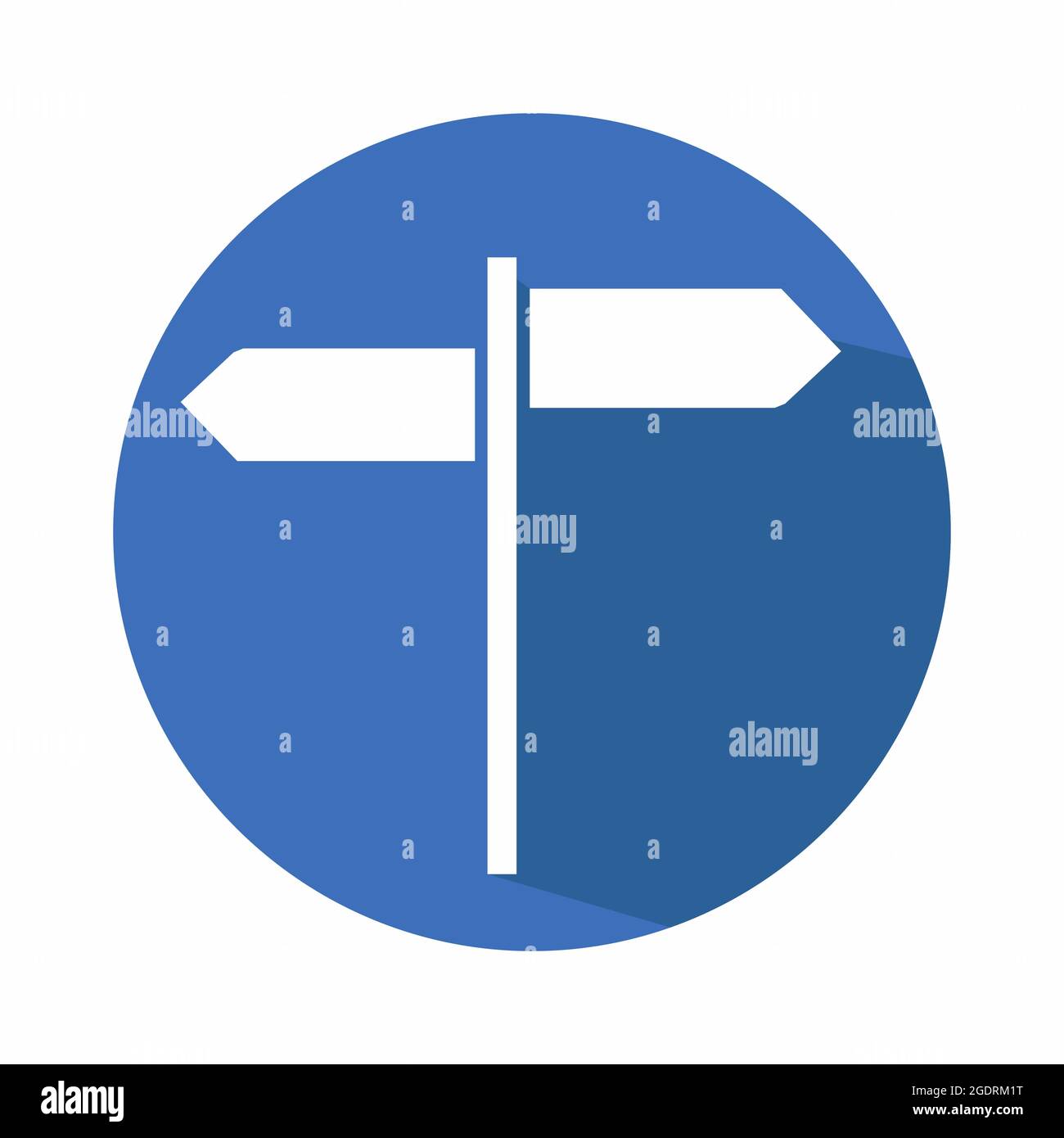 Vector Graphic of - Directions - Flat Style - simple illustration ...