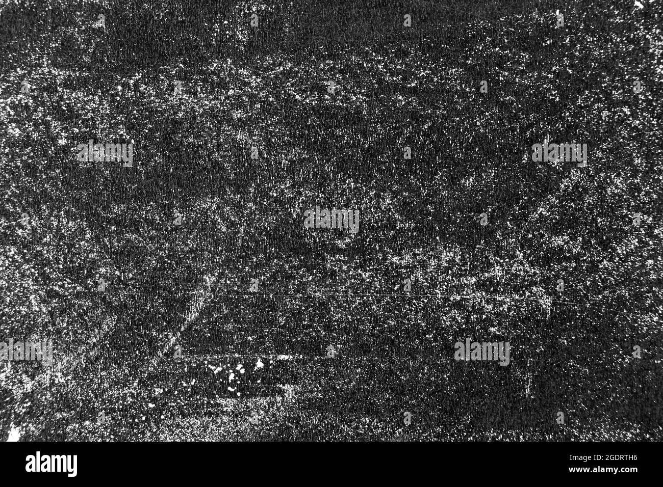 Grunge white color chalk texture on blackboard or chalkboard background ...