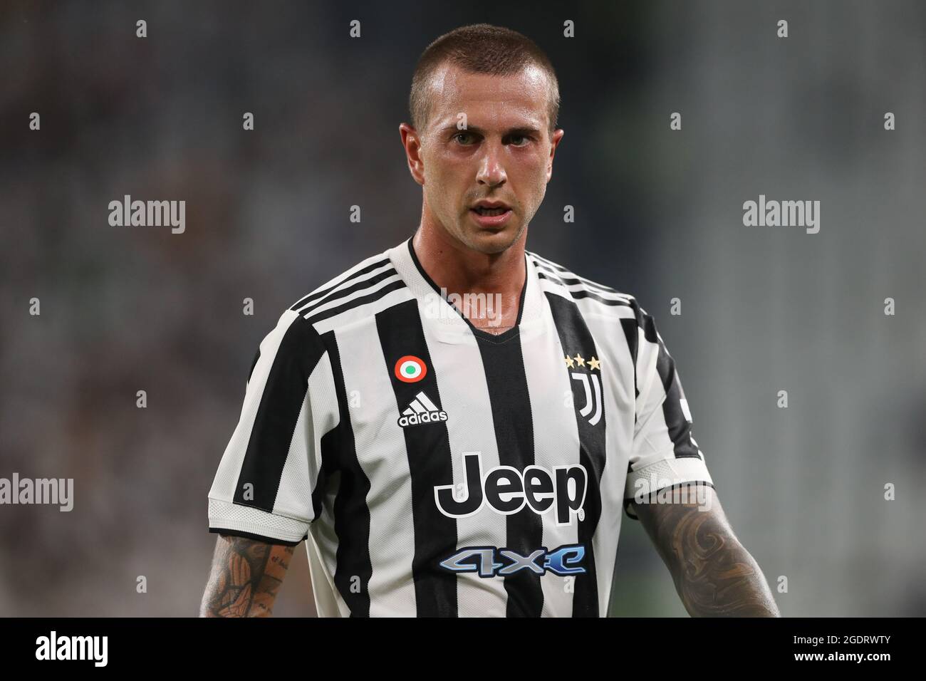 Turin, Italy, 14th August 2021. Federico Bernardeschi of Juventus ...