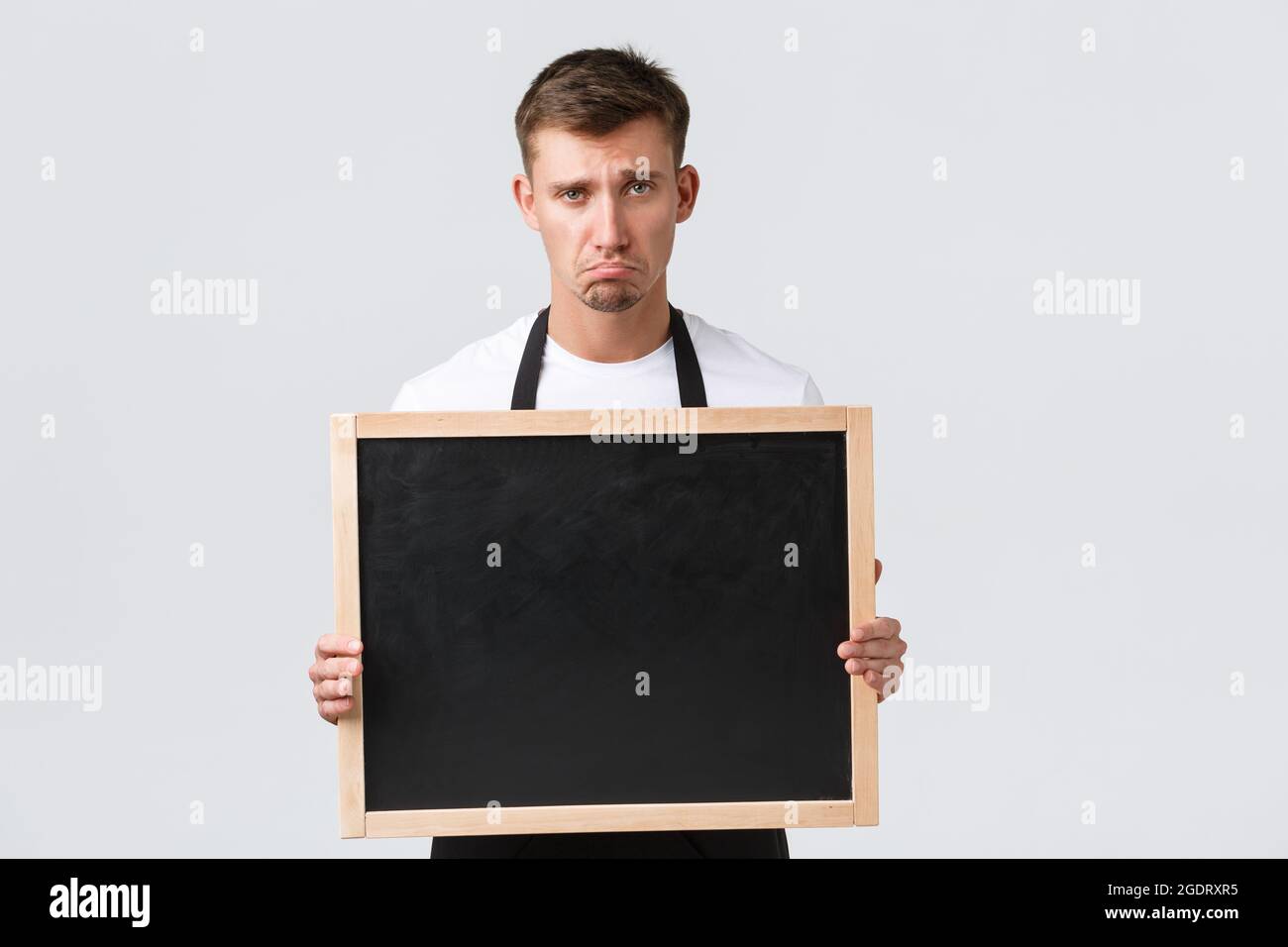 Unhappy customer and waiter hi-res stock photography and images - Alamy