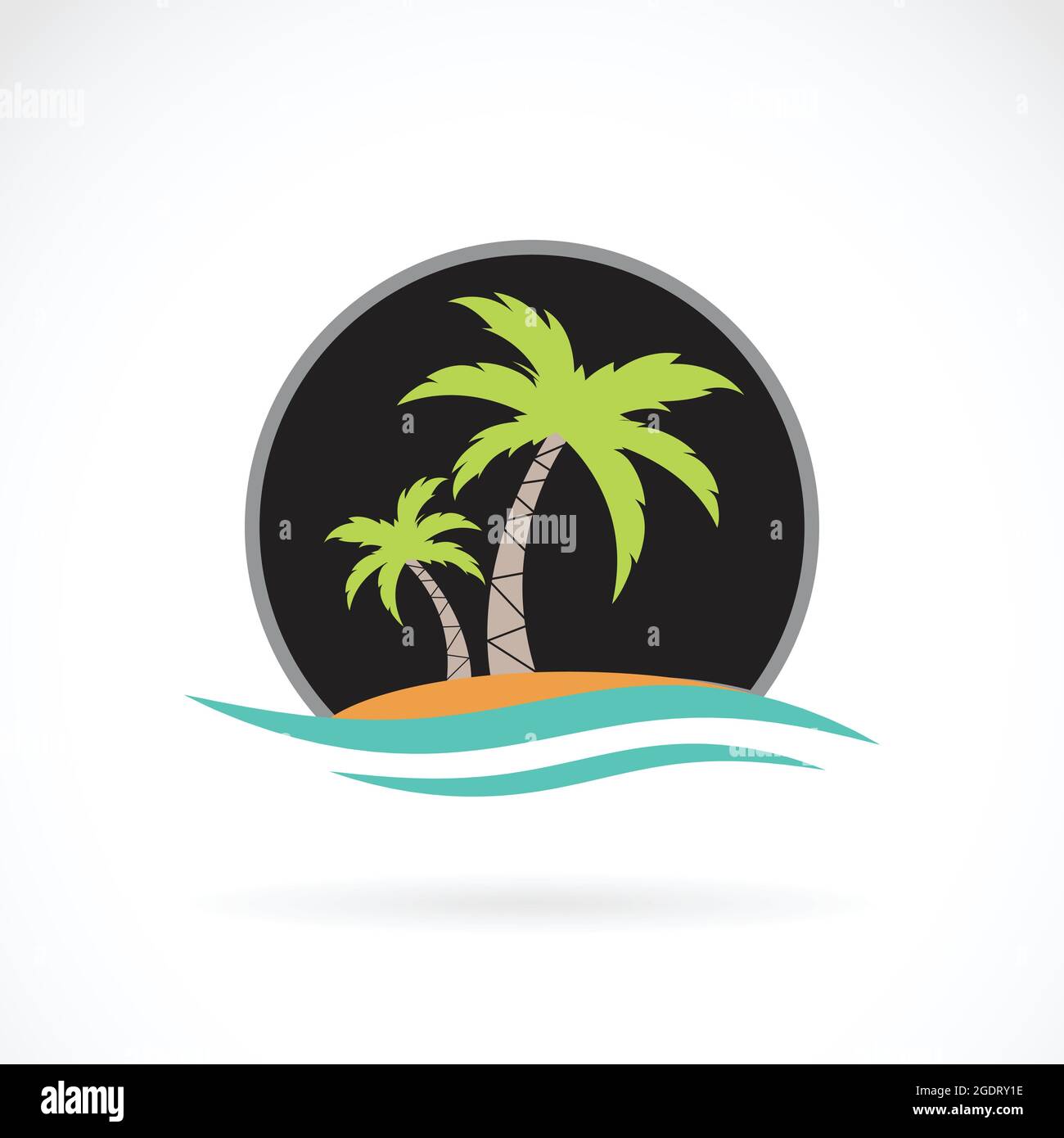 Landscape image sand on Stock Vector Images - Alamy