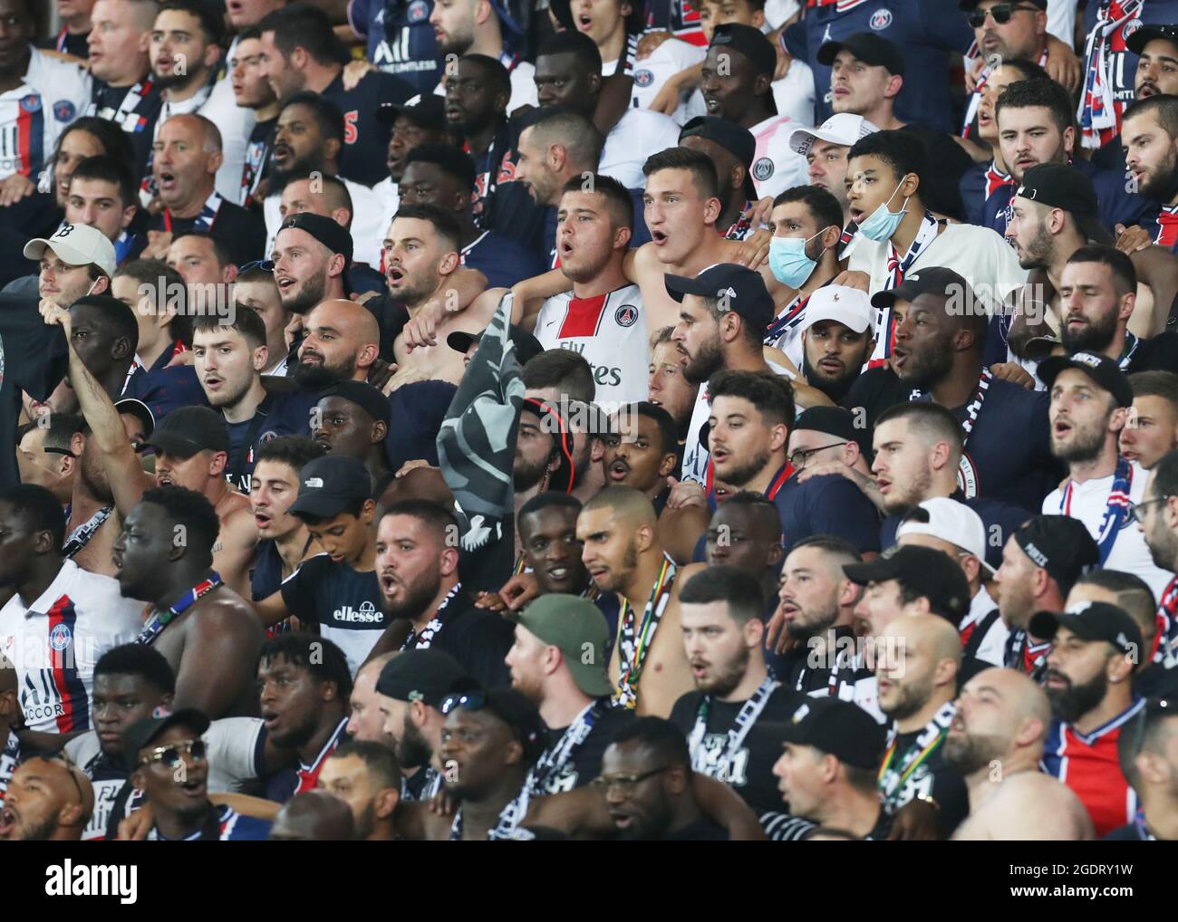 French football fans stadium hi-res stock photography and images - Alamy