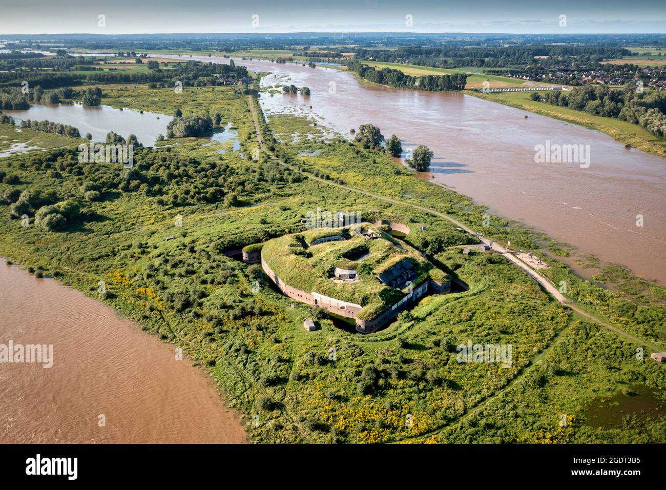 The Netherlands, Doornenburg, Fort Pannerden, New Dutch Defence Line ...