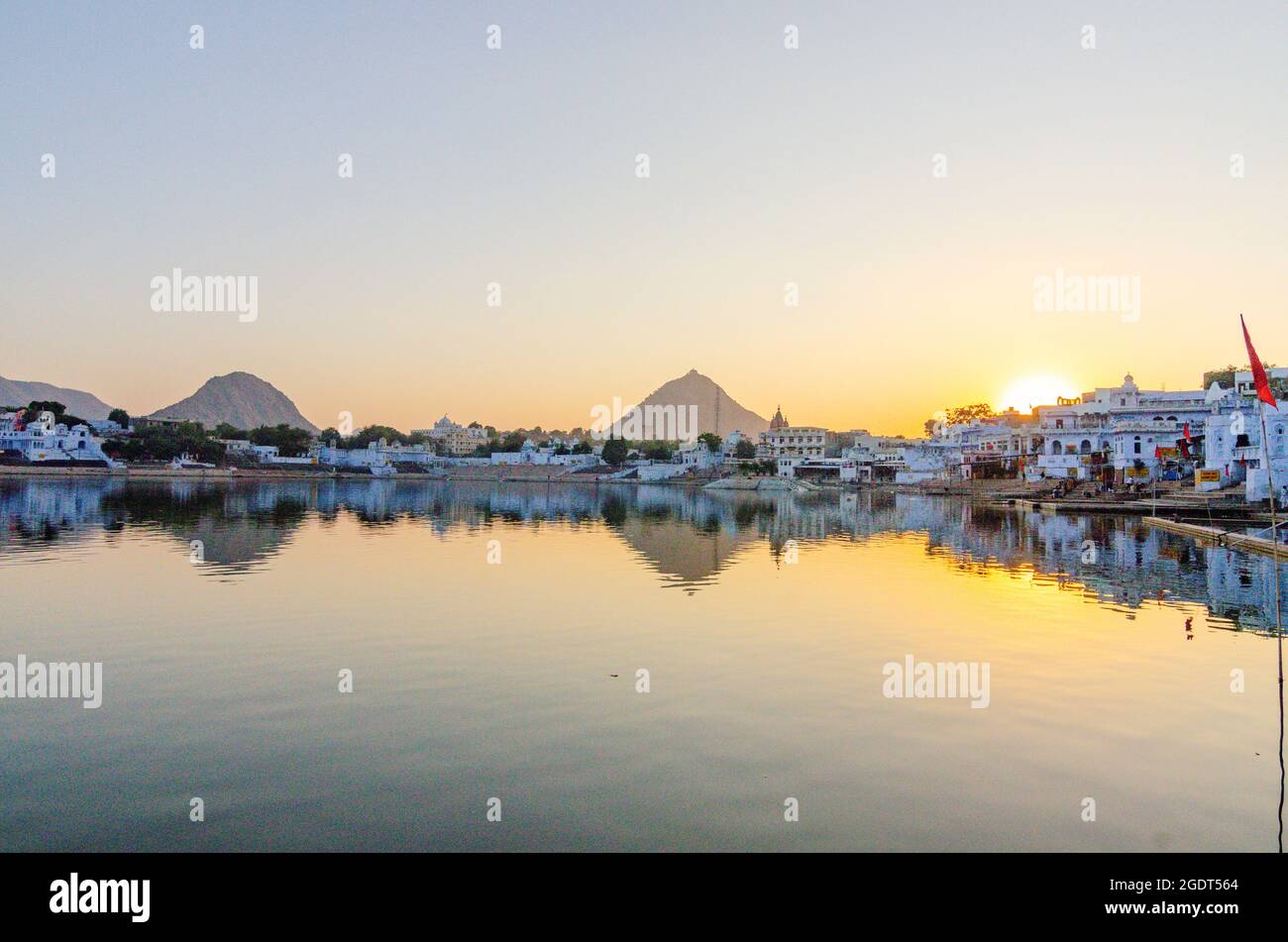 The Holy City of Pushkar India Stock Photo - Alamy