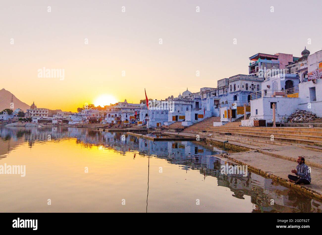 The Holy City of Pushkar India Stock Photo - Alamy