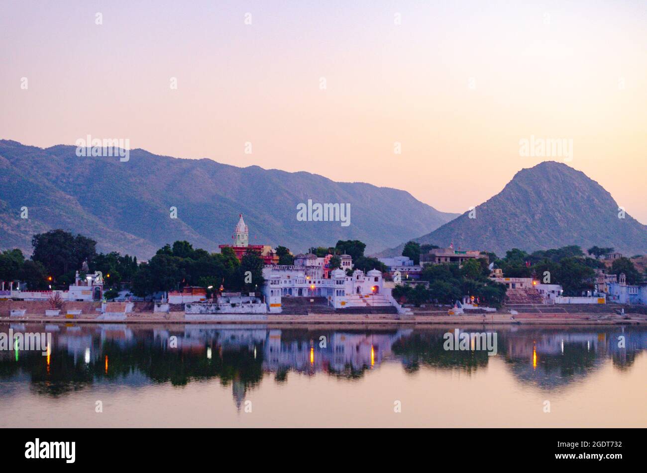 The Holy City of Pushkar India Stock Photo - Alamy