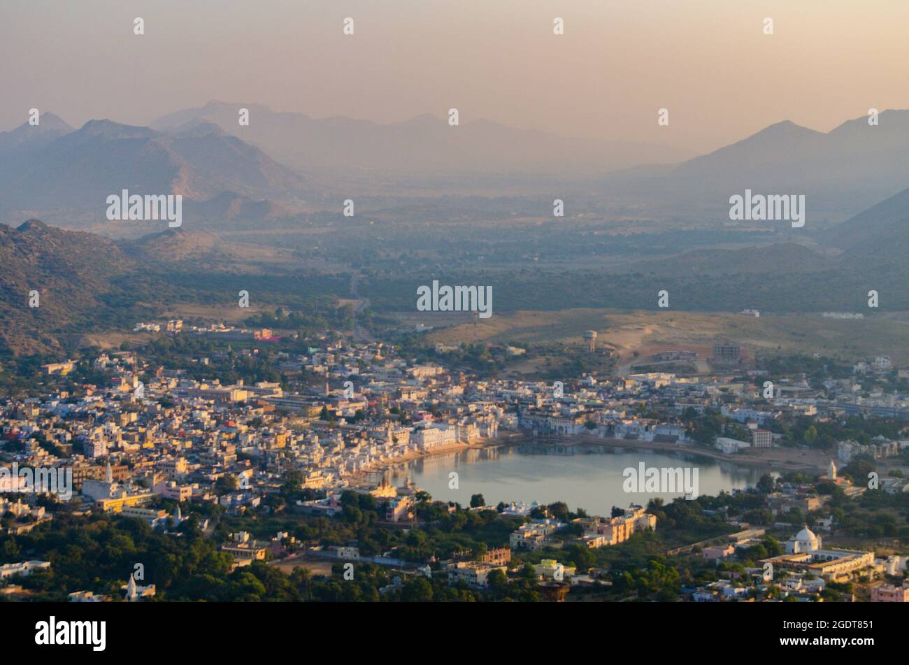 The Holy City of Pushkar India Stock Photo - Alamy