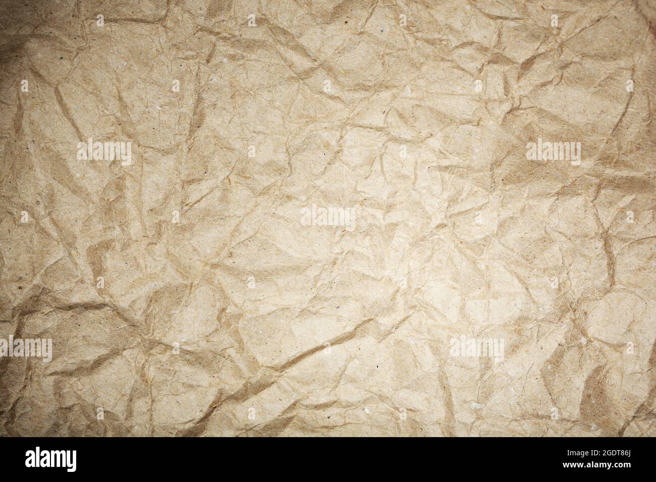 Crumpled paper background Stock Photo - Alamy