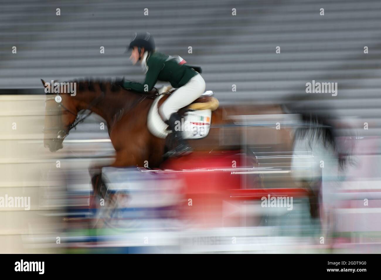 Tokyo, Japan. 5th Aug, 2021. Natalya Coyle (IRL) Modern Pentathlon ...