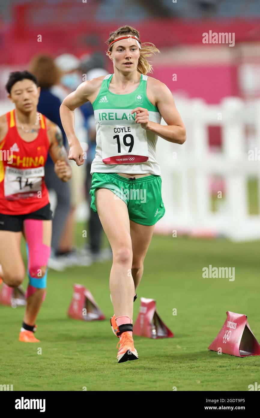 Tokyo, Japan. 5th Aug, 2021. Natalya Coyle (IRL) Modern Pentathlon ...