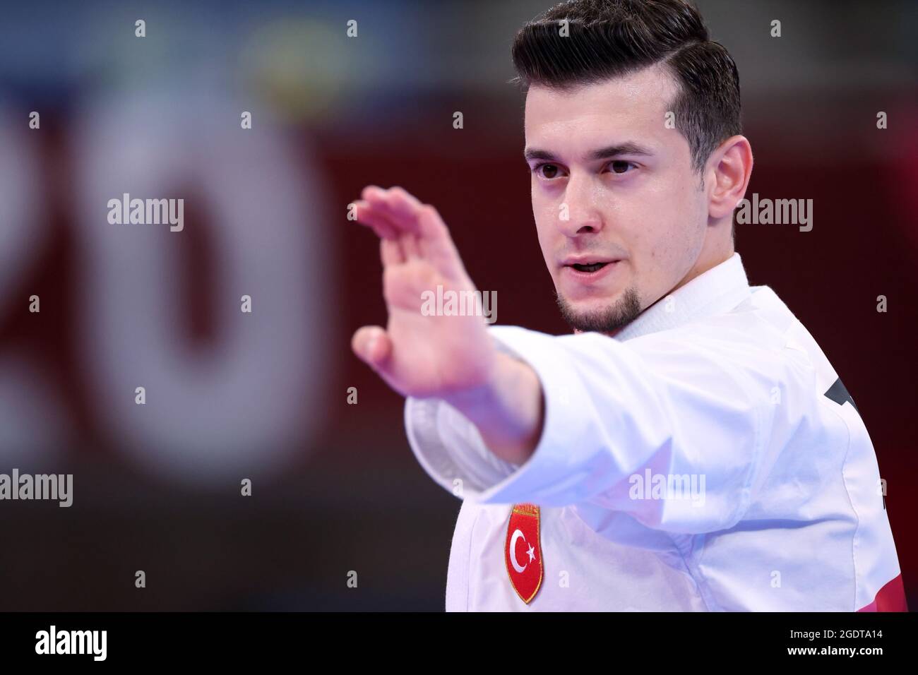 Tokyo, Japan. 6th Aug, 2021. Ali Sofuoglu (TUR) Karate : Men's Kata ...