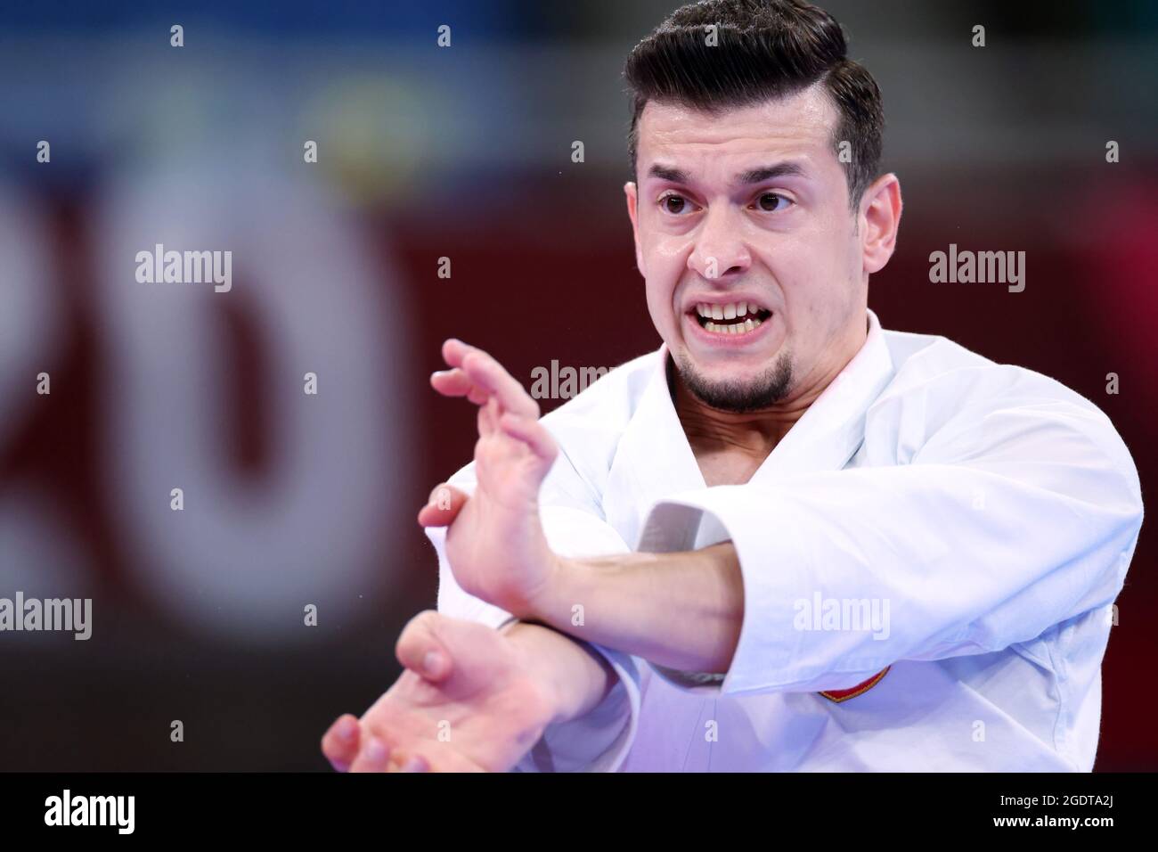 Tokyo, Japan. 6th Aug, 2021. Ali Sofuoglu (TUR) Karate : Men's Kata ...