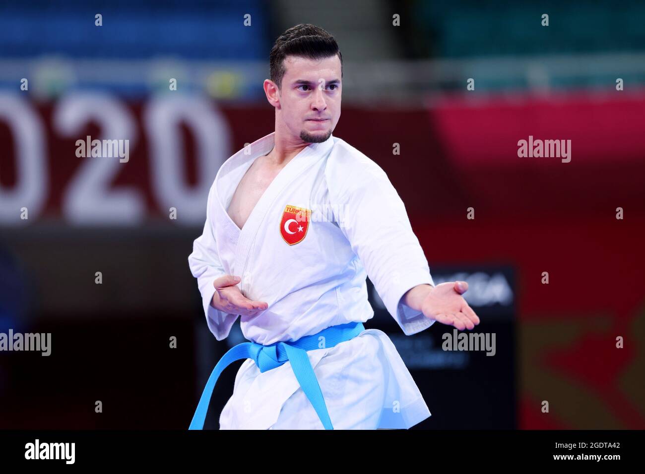 Tokyo, Japan. 6th Aug, 2021. Ali Sofuoglu (TUR) Karate : Men's Kata ...