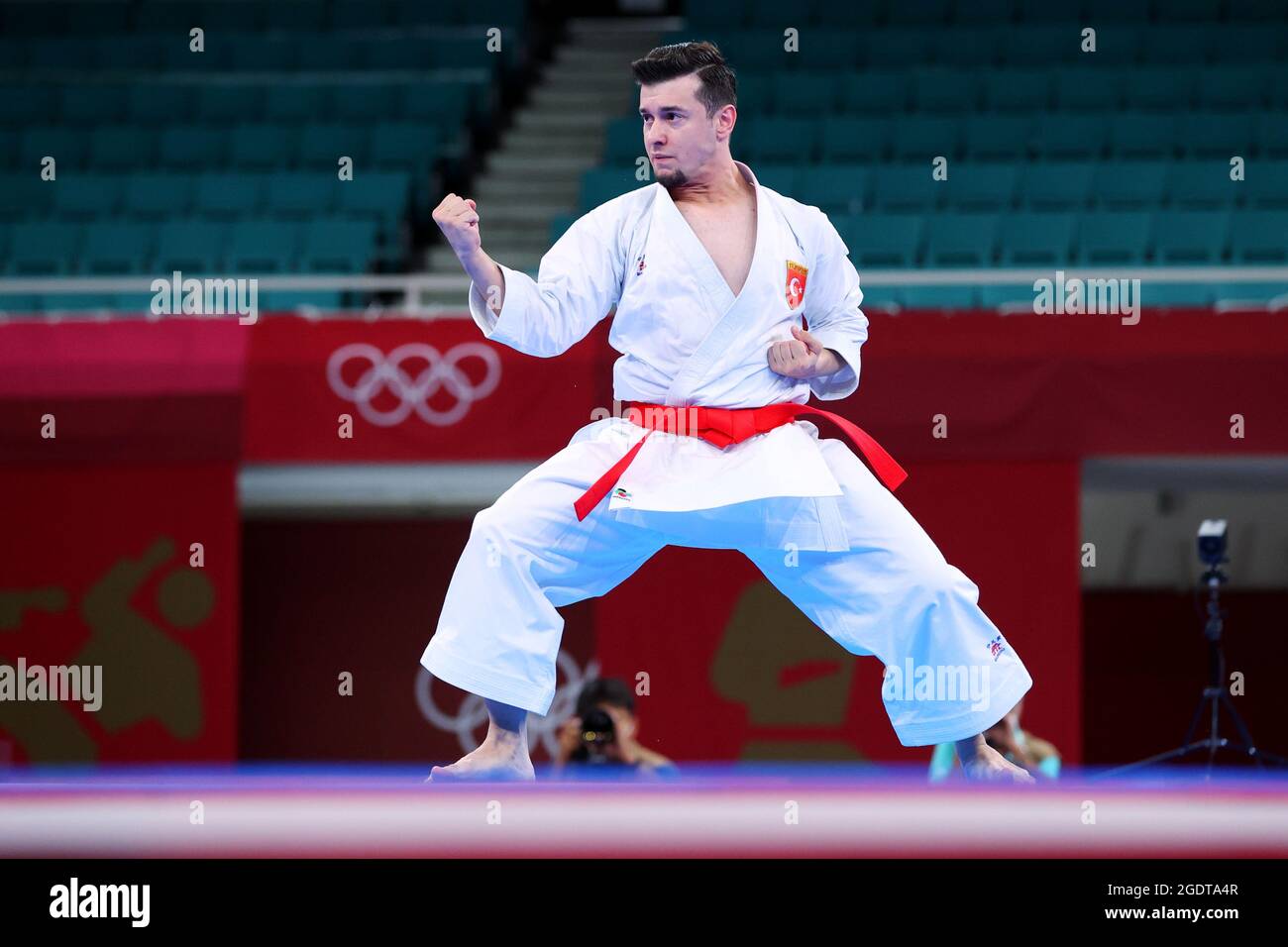Tokyo, Japan. 6th Aug, 2021. Ali Sofuoglu (TUR) Karate : Men's Kata ...
