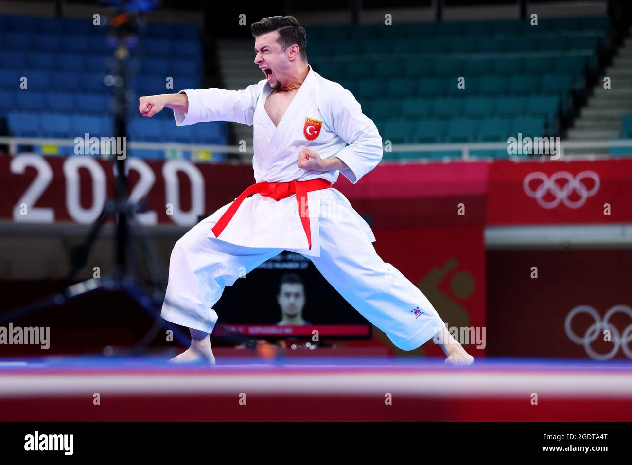 Tokyo, Japan. 6th Aug, 2021. Ali Sofuoglu (TUR) Karate : Men's Kata ...