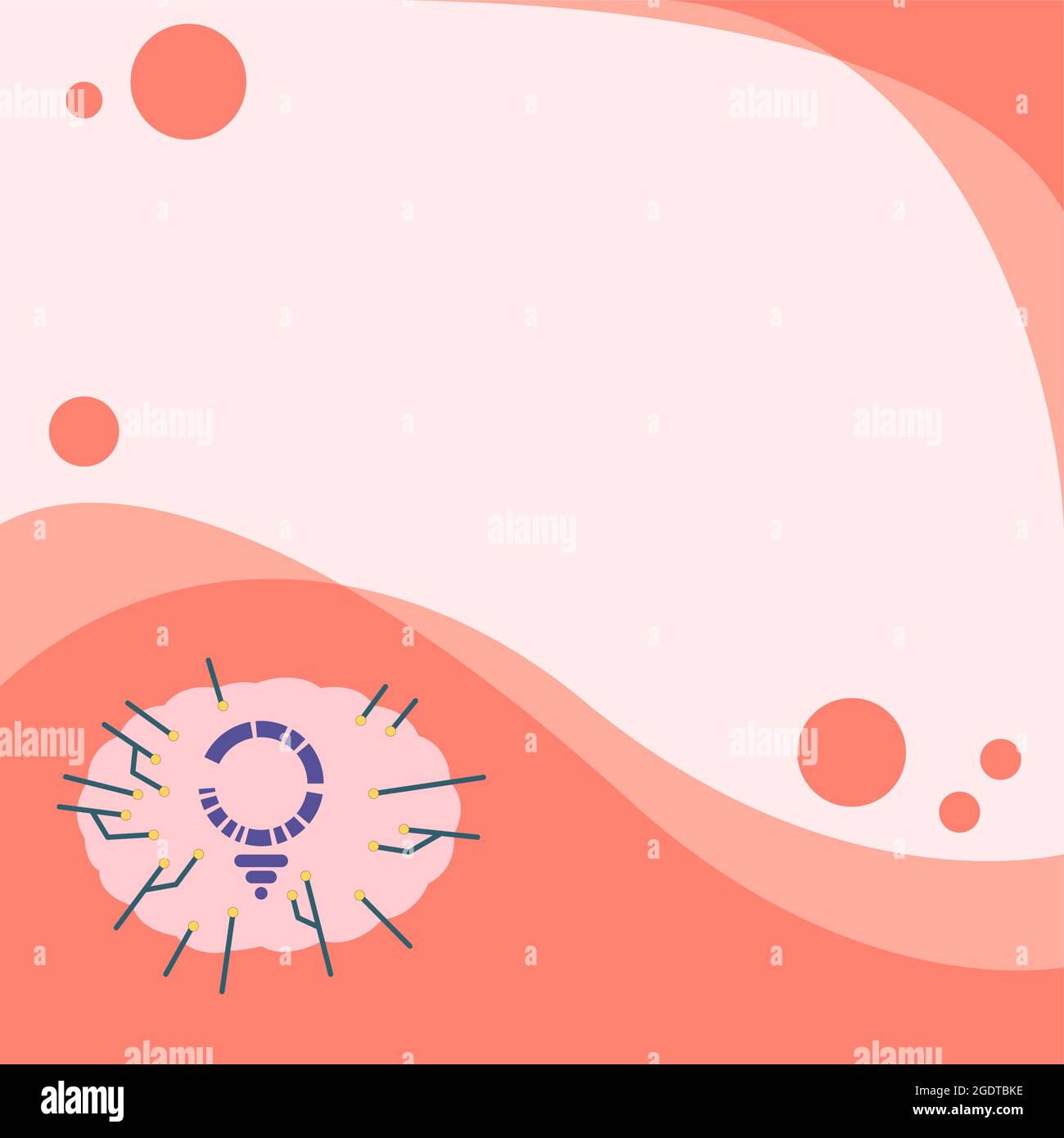 Light Bulb Drawing Surrounded With Multiple Lines Beside Empty Write ...