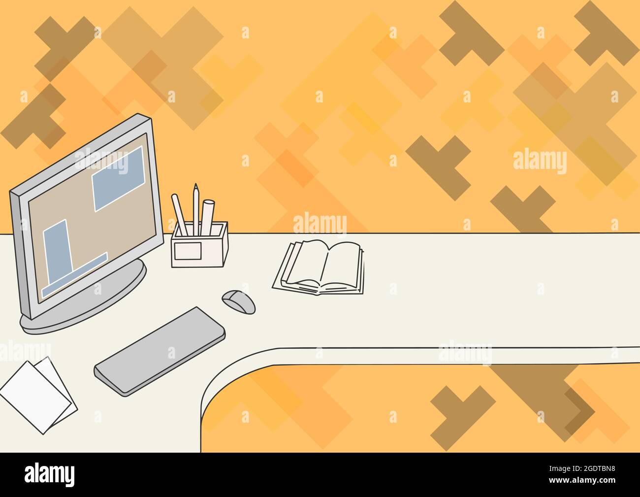 Electric keyboard room Stock Vector Images - Alamy