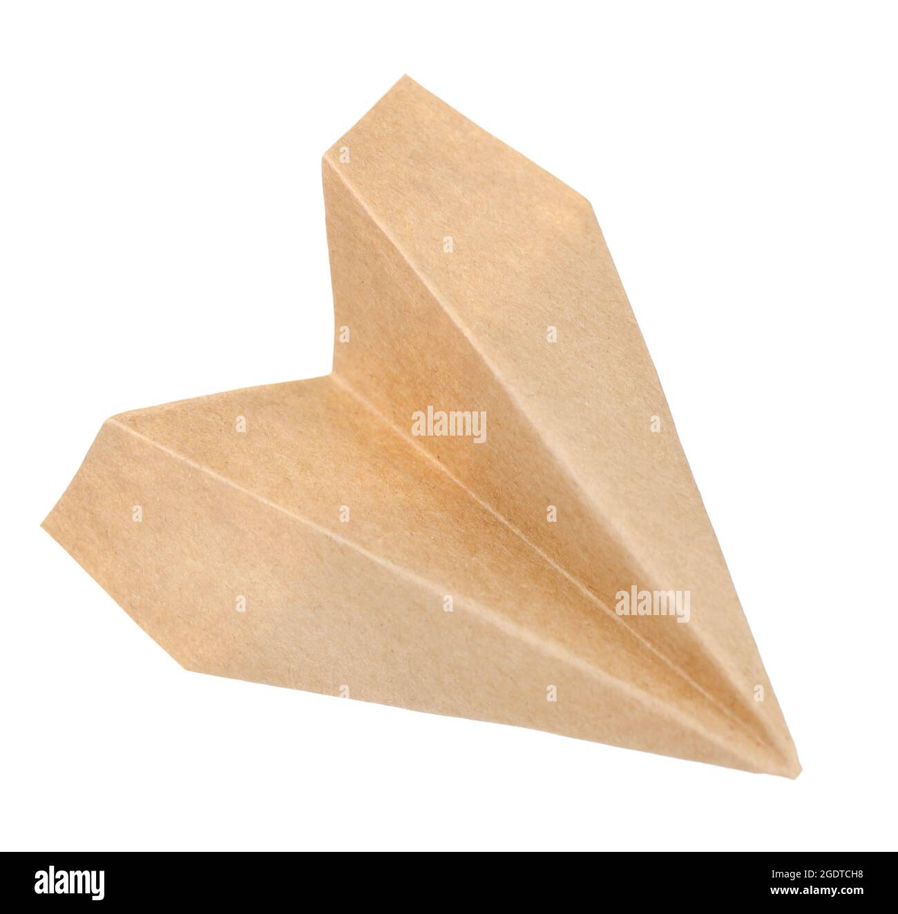 Origami airplane, isolated on white Stock Photo - Alamy