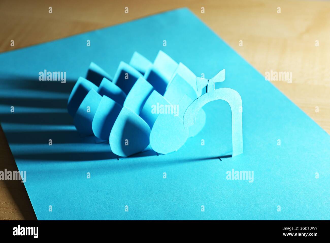 Concept of water conservation cut paper Stock Photo - Alamy