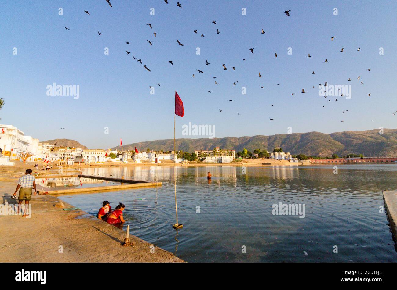 The Holy City of Pushkar India Stock Photo - Alamy