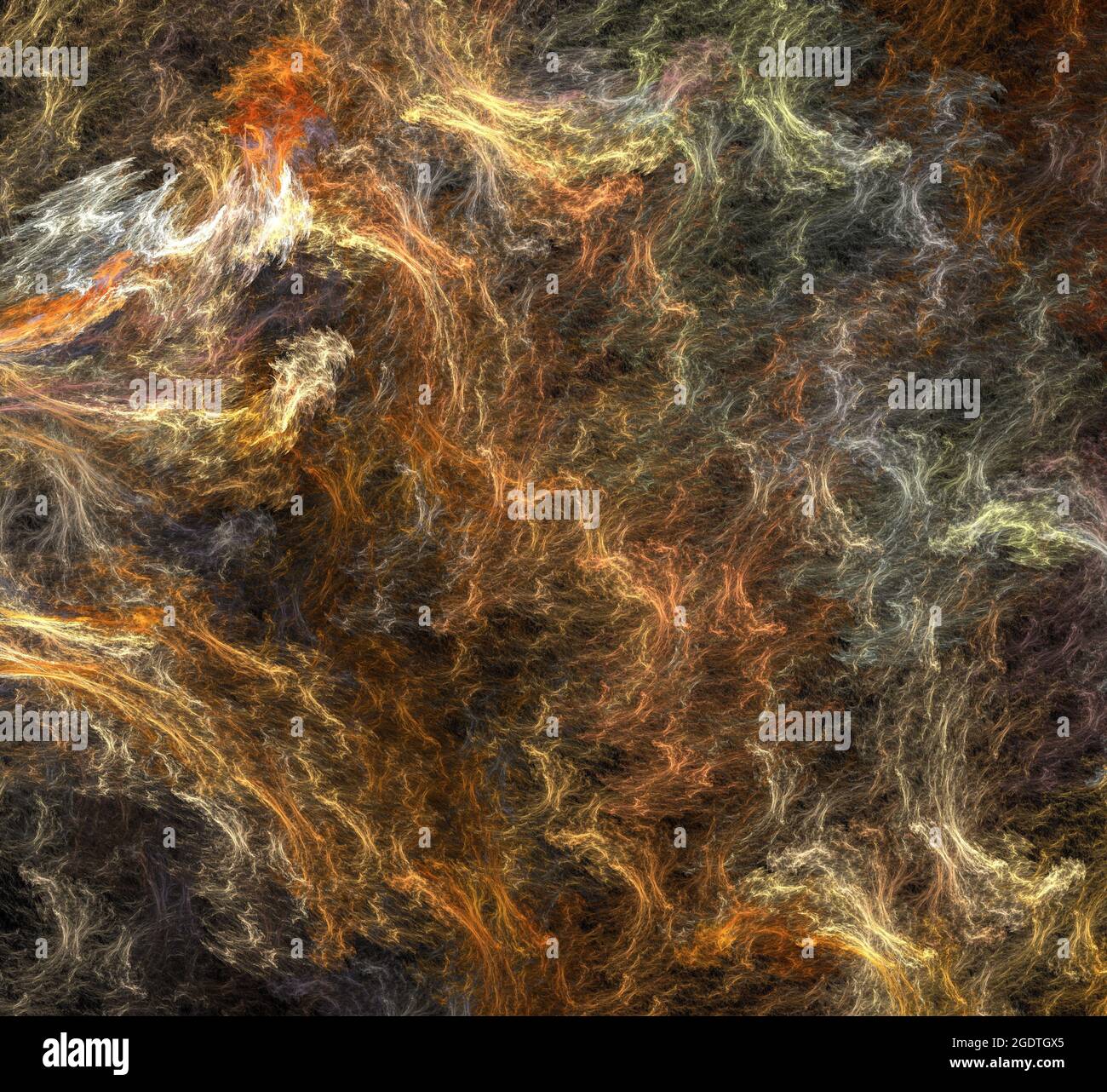 image of one Illustration of digital fractal Stock Photo - Alamy