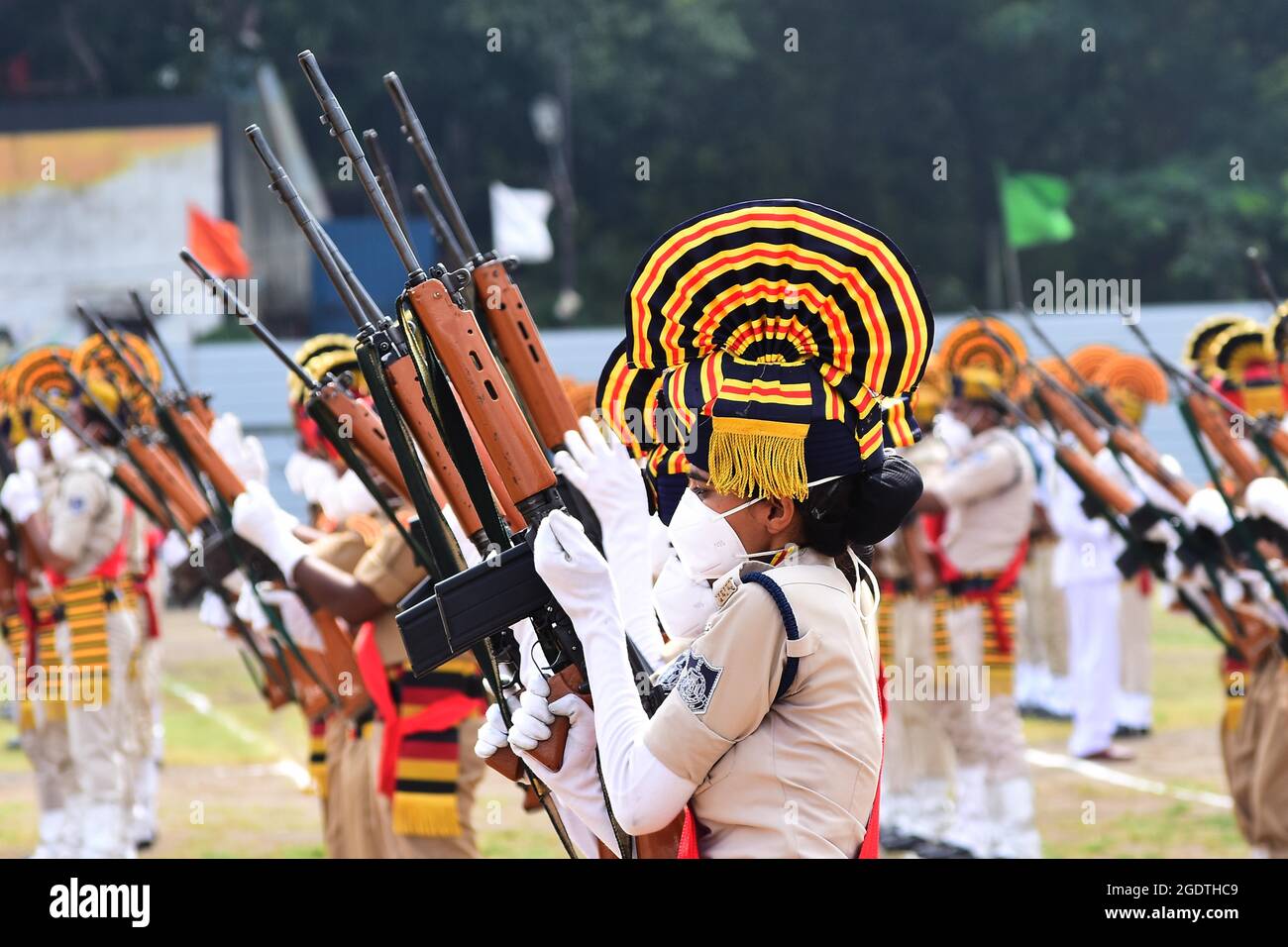 Indian independence day parade hi-res stock photography and images - Alamy