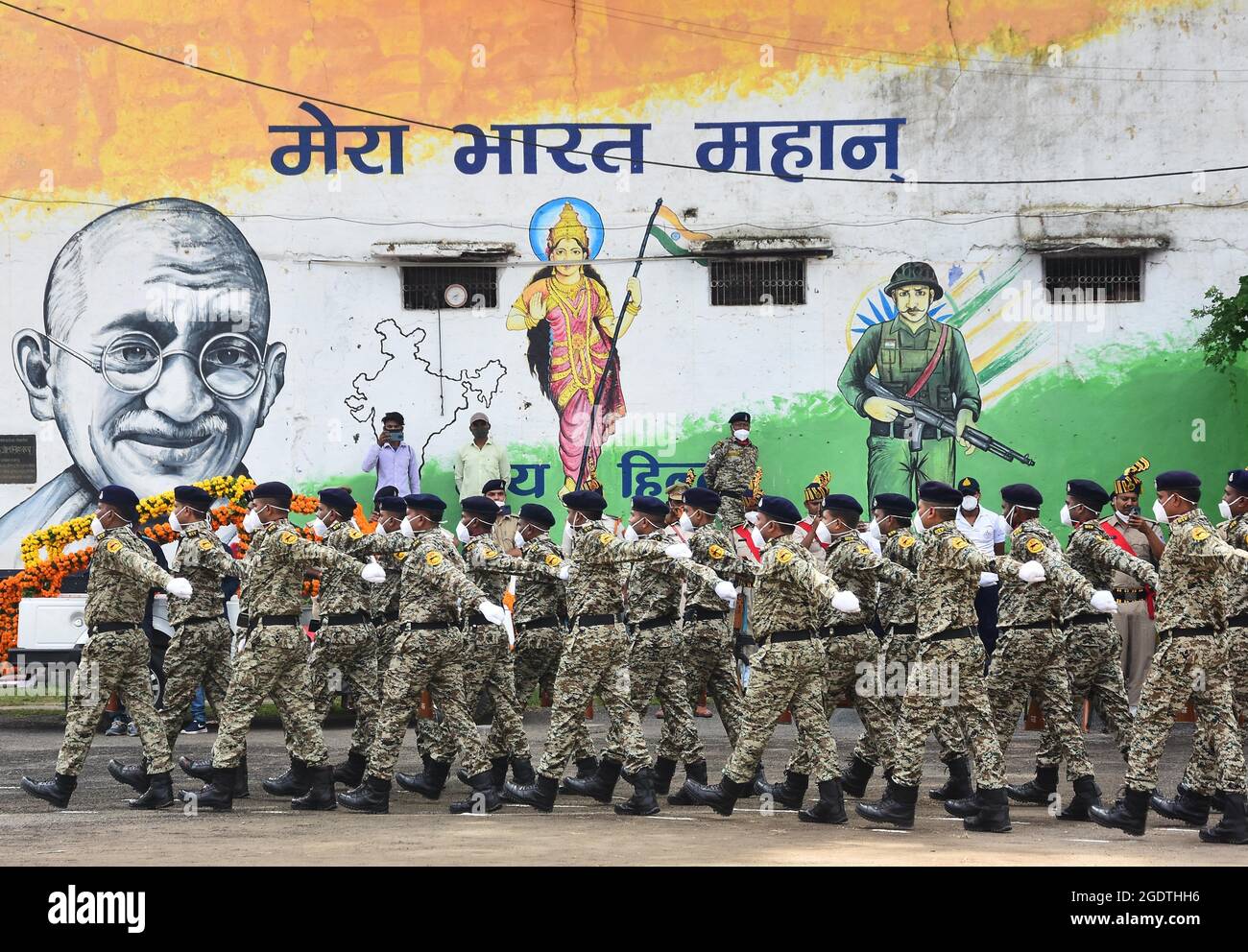 India independence day parade hi-res stock photography and images - Alamy