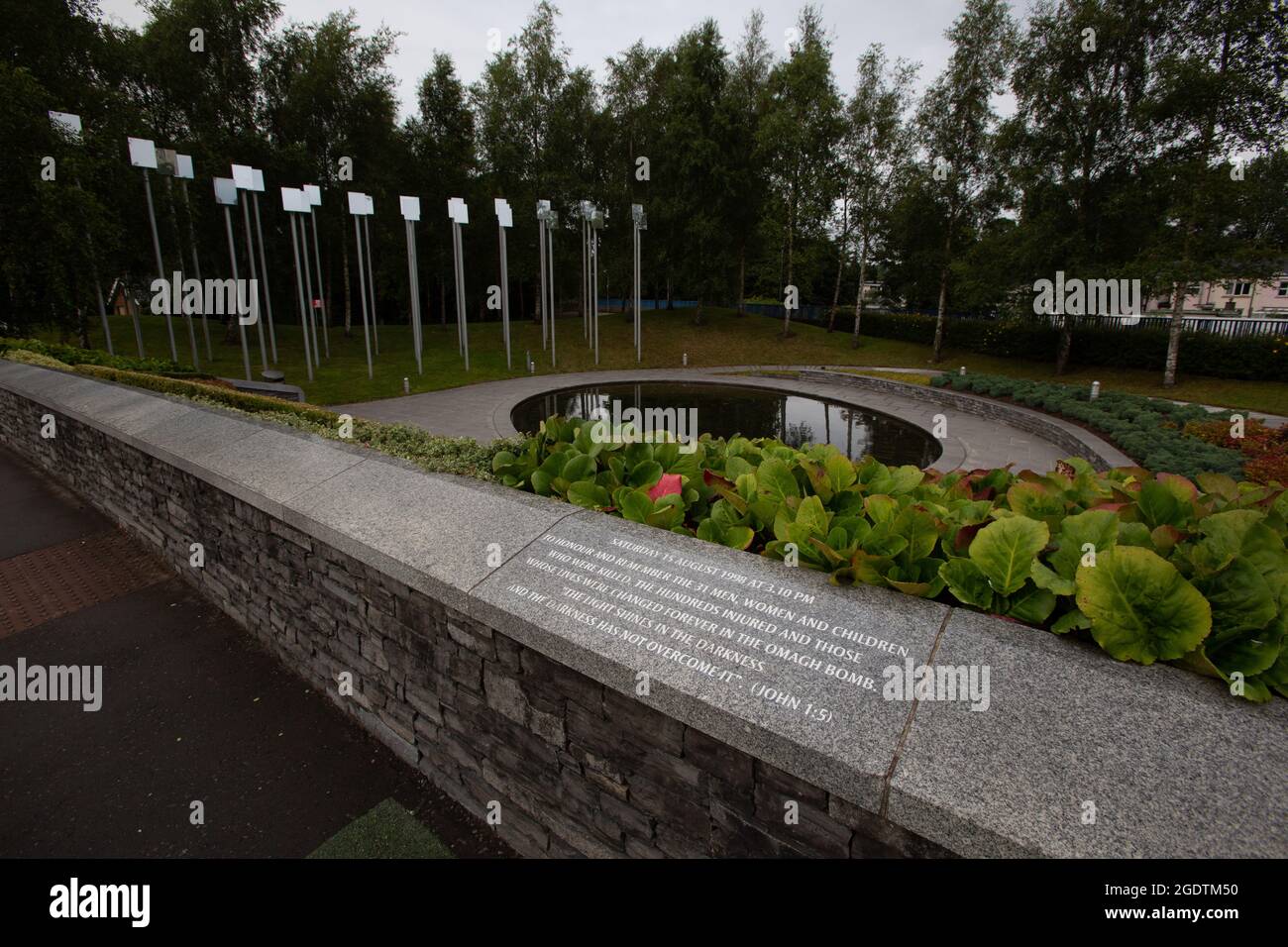 Omagh memorial garden hi-res stock photography and images - Alamy